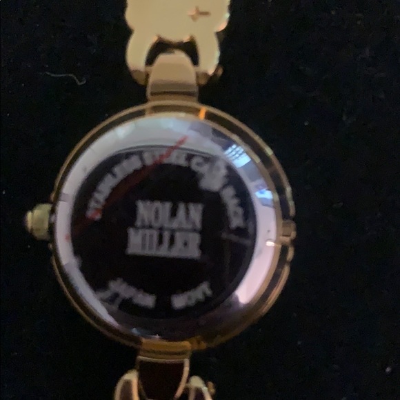 Nolan Miller | Accessories | Vintage Nolan Miller Faux Sapphire Watch ...